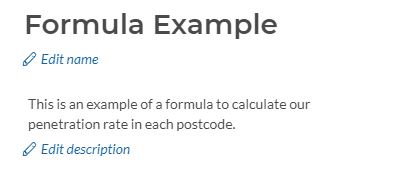 How to create Formulas – Help Center